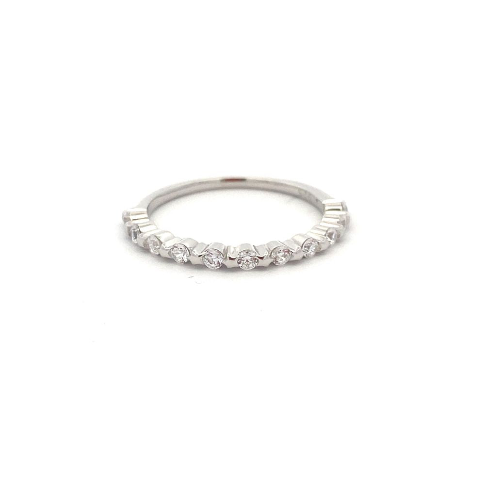 Clementine 925 Sterling Silver Wedding Ring | SilverWorks