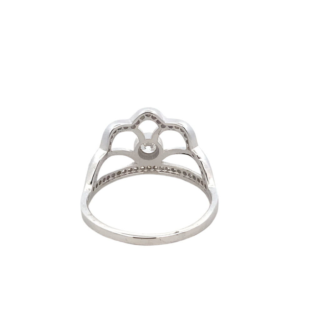 Anita 925 Sterling Silver Crown Ring | SilverWorks