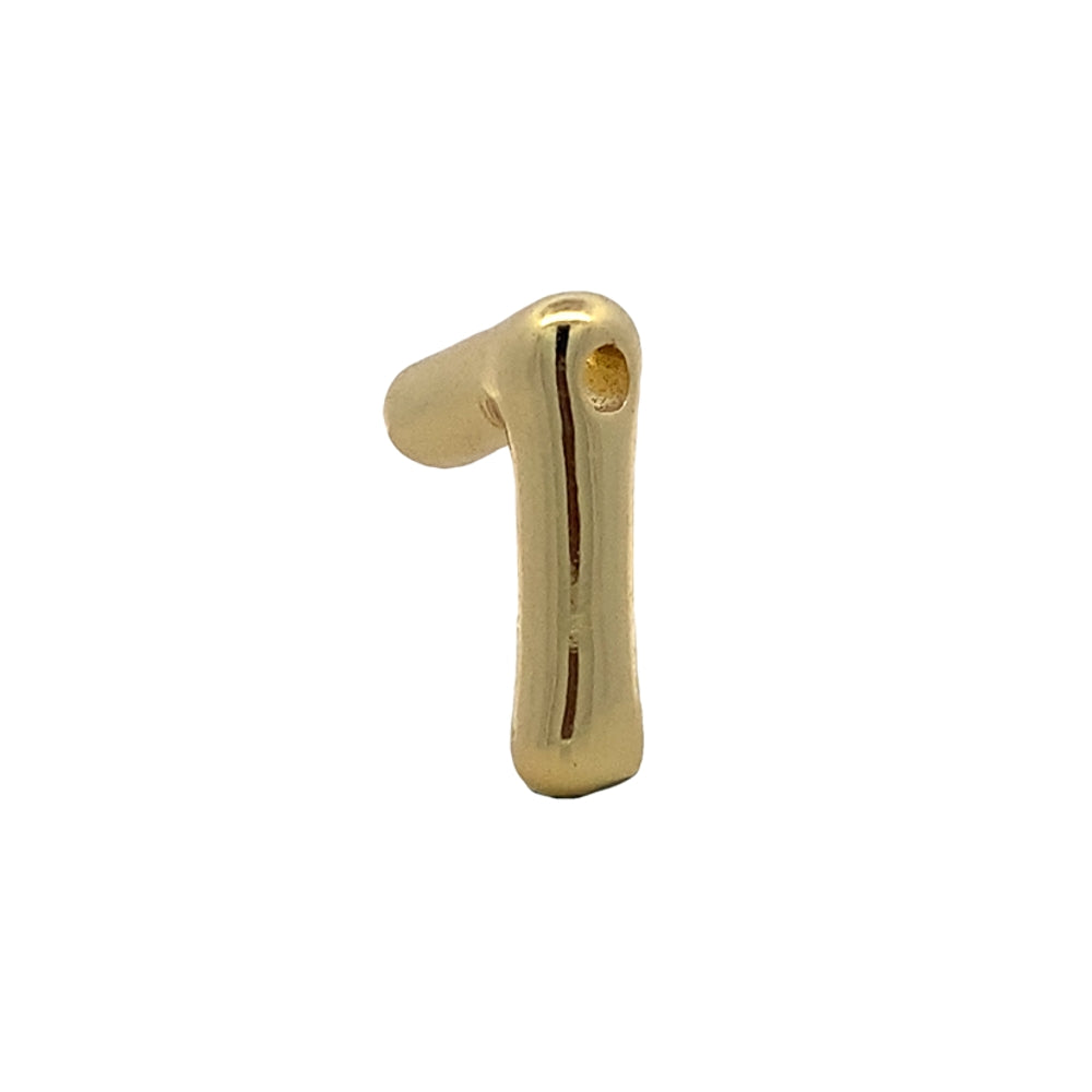 C5158 NUMBER 7 GOLD COLOR 5.3G – SilverWorks