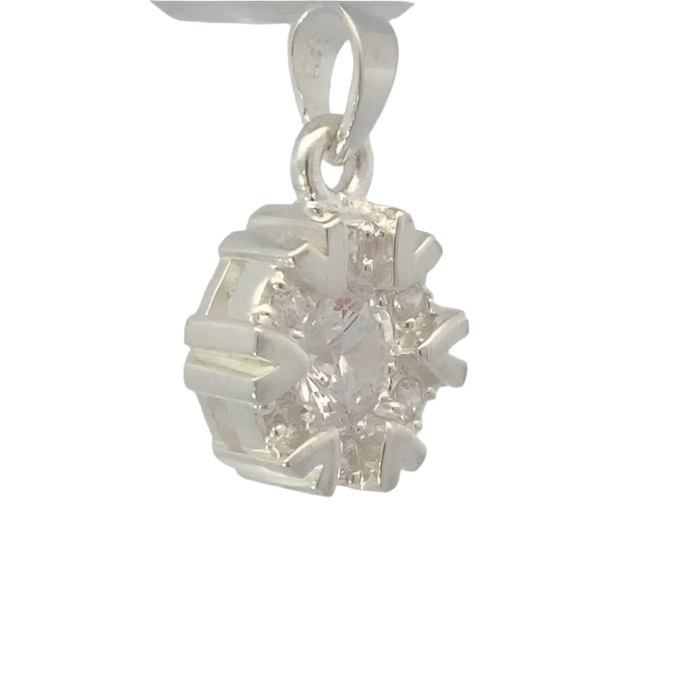 Stella Snowflake 925 Sterling Silver Charm | SilverWorks